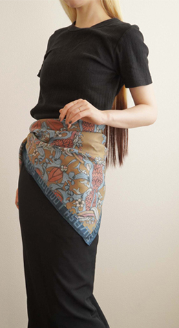 夏服に飽きたら…かんたん！いつものコーデにプラスして秋顔に 【scarf】- MOONBAT | ムーンバット